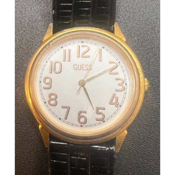 Guess | Accessories | Vintage Guess Analog Watch Gold Tone Not Tested ...